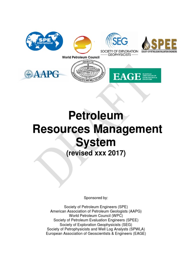 Petroleum Resources Management System | PDF | Oil Reserves | Industries