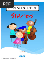 Violin Finger Patterns Webb | PDF | Violin | Green