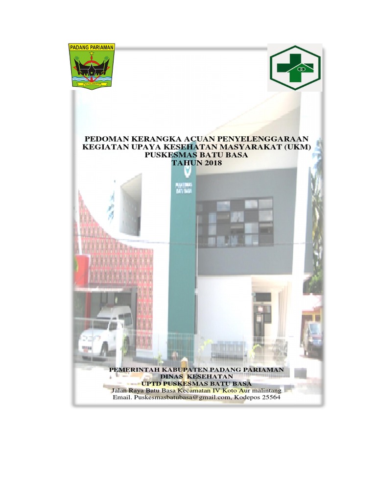 Cover Pedoman Ukm | PDF