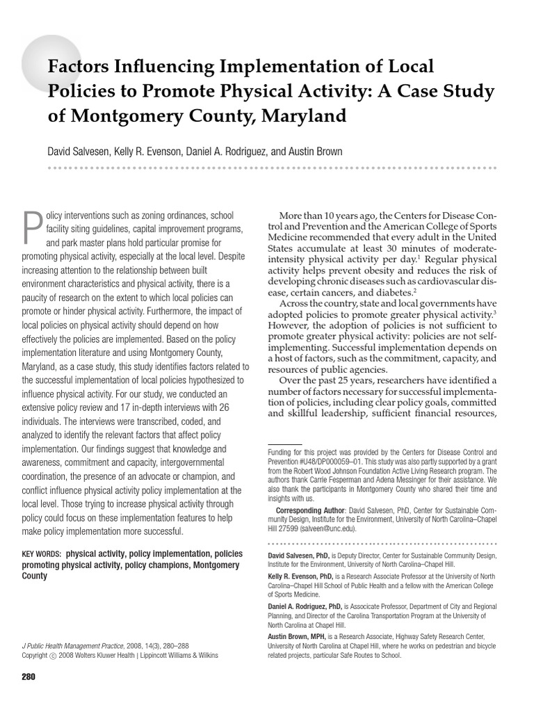 Policy Implementation | PDF | Policy | Trail