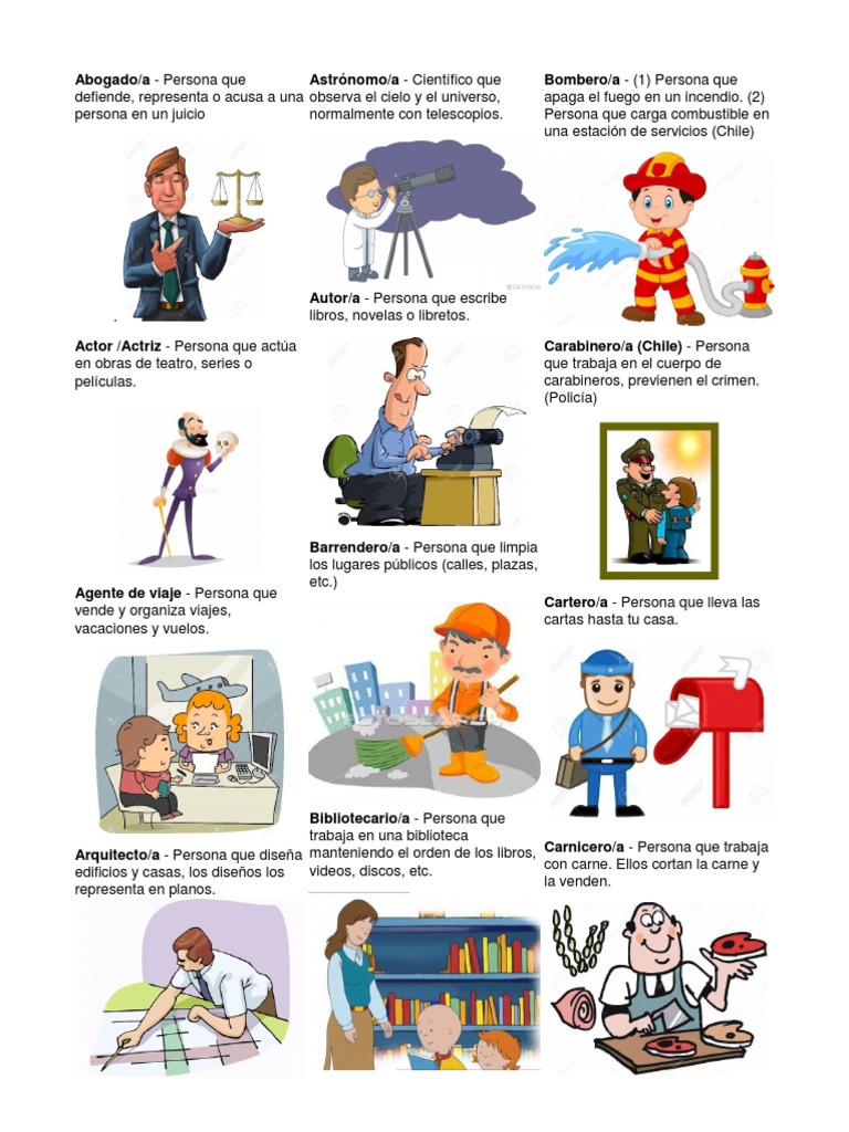 15 Profesiones | PDF