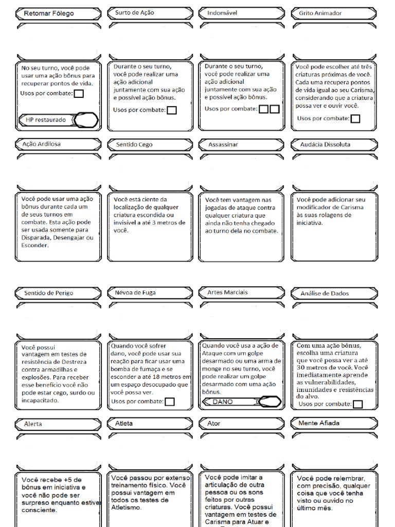 Cartas Do RPG | PDF