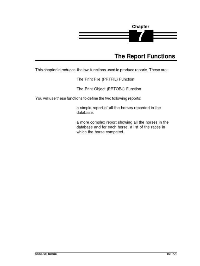 Ch7 Printer File Functions | PDF | Parameter (Computer Programming) | Subroutine