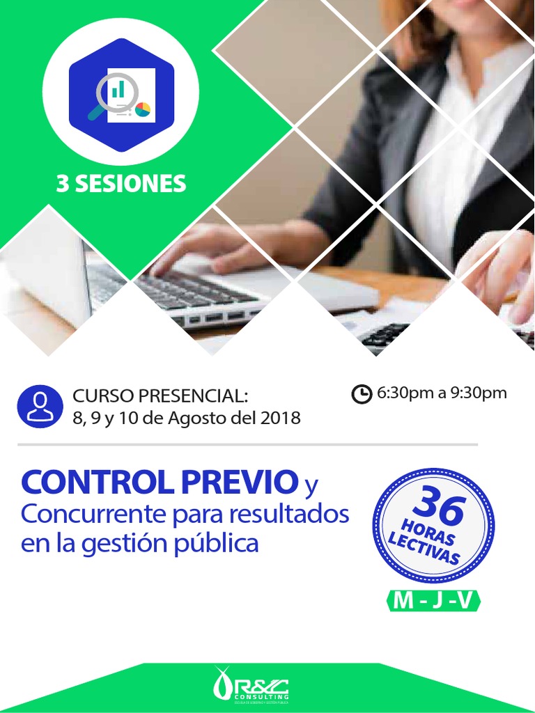 Curso Control Previo y Concurrente en Las Entidades Del Estado | PDF | Administración Pública ...