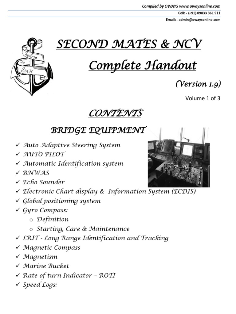 Bridge Note | PDF | Navigation | Geography