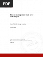 Man Hour Estimate Program | PDF