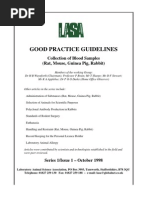 GUIDELINE - Blood Collection - Rat | PDF | Blood | Volume