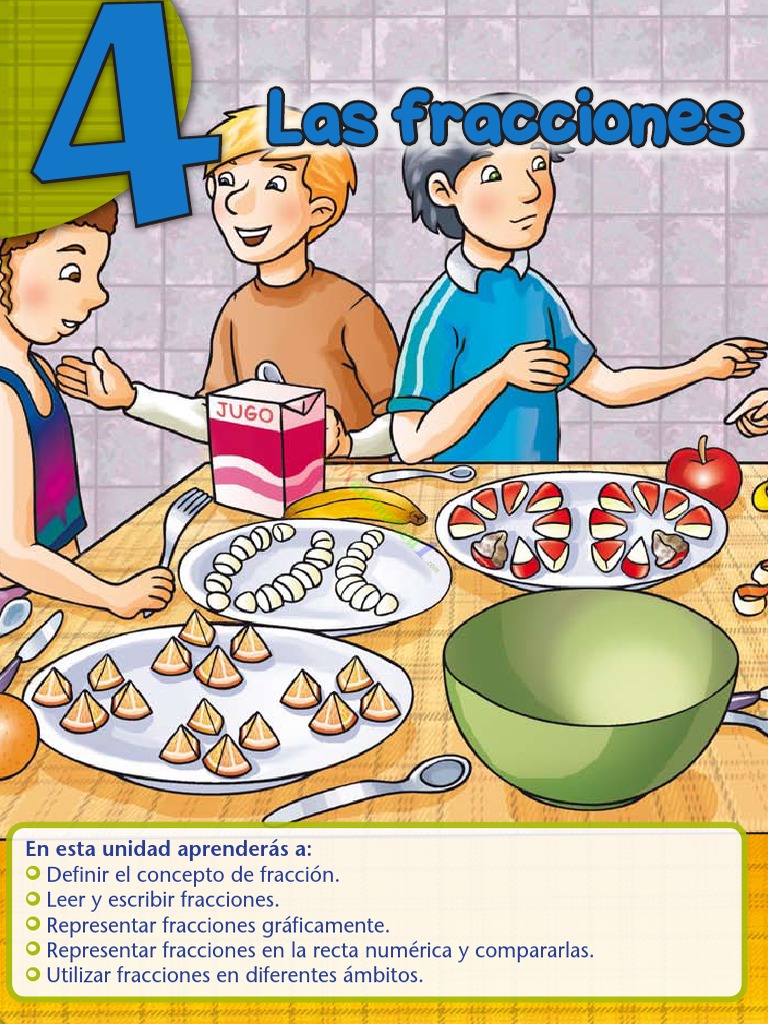 Introducción a las Fracciones para Niños | PDF | Fracción (Matemáticas ...