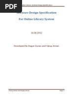 Design Document For Library Management System | PDF | Use Case | Object ...