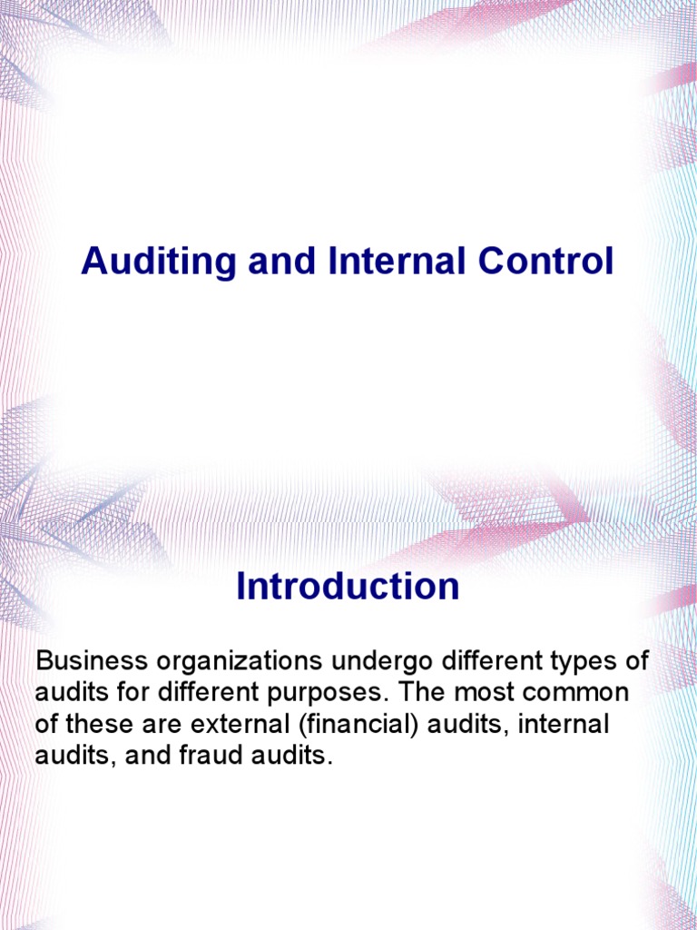 01 CIS Audit - Auditing and Internal Control PDF | PDF | Internal ...