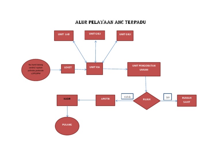 Alur Pelayanan Anc Terpadu | PDF