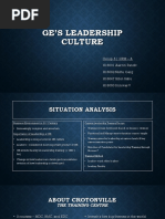 GE Training Roadmap | PDF | Leadership | General Electric