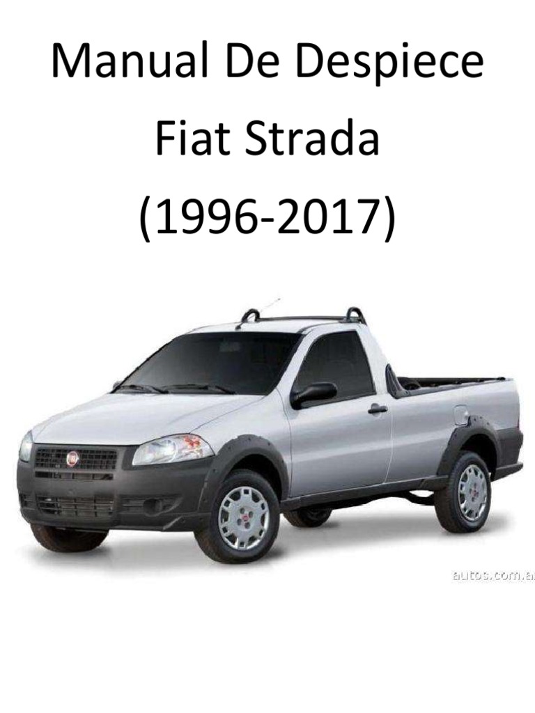 Fiat Strada (1996-2017) Manual de Despiece | PDF