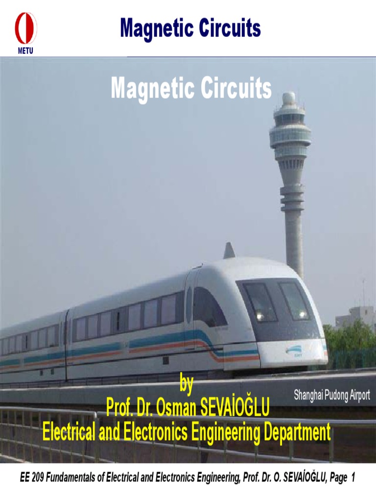 Magnetic Circuits | PDF | Magnetic Field | Electrical Resistance And ...