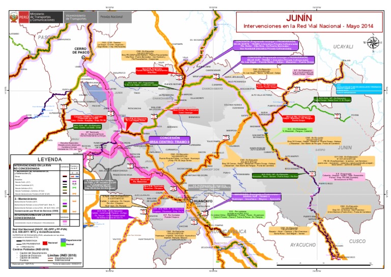 Mapa de Junin, Peru | PDF