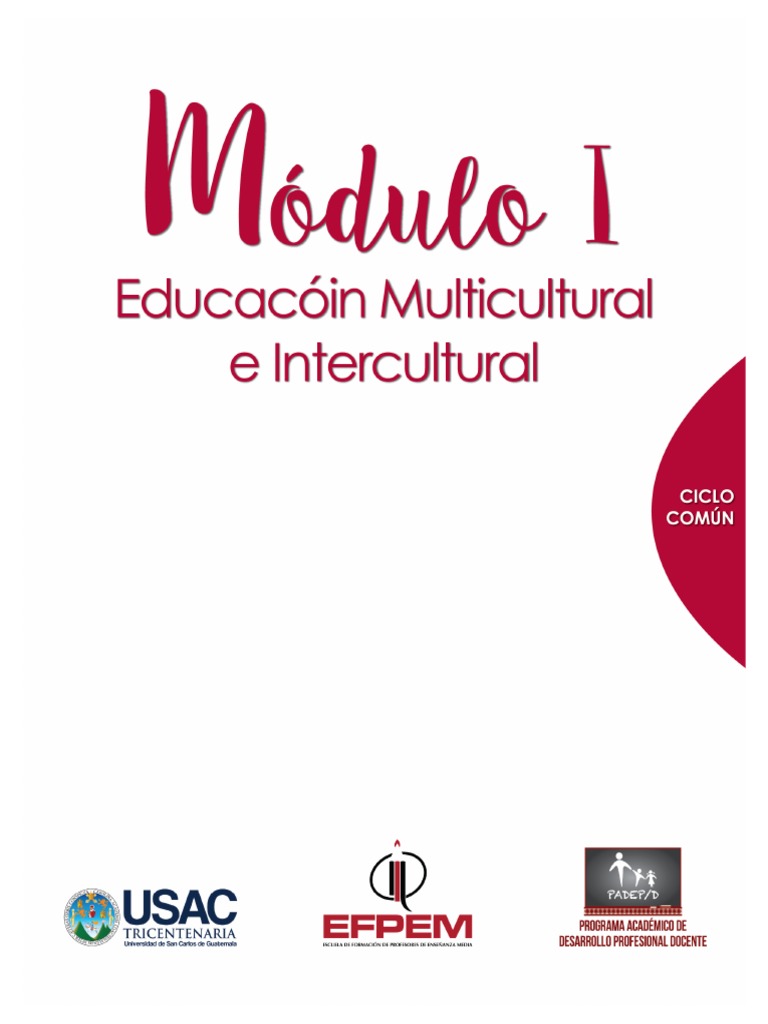 Modulo 1 Educ Multicultural | PDF | Interculturalidad | Guatemala