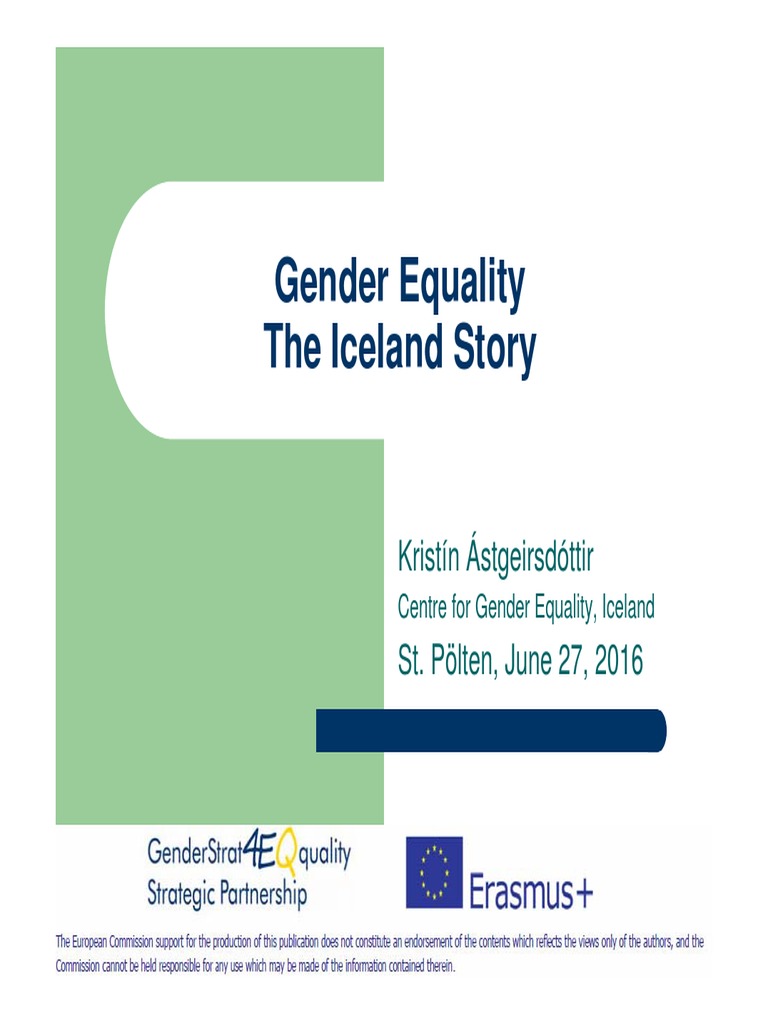 Iceland's Journey to Gender Equality | PDF | Gender Equality | Gender ...