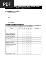 Cochrane Data Extraction Form Template | PDF | Randomized Controlled ...