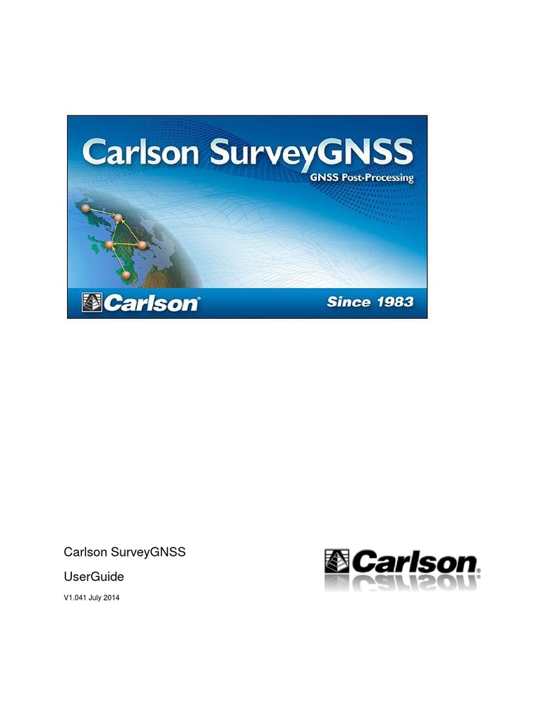 Carlson SurveyGNSS UserGuide | PDF | Standard Deviation | Accuracy And ...
