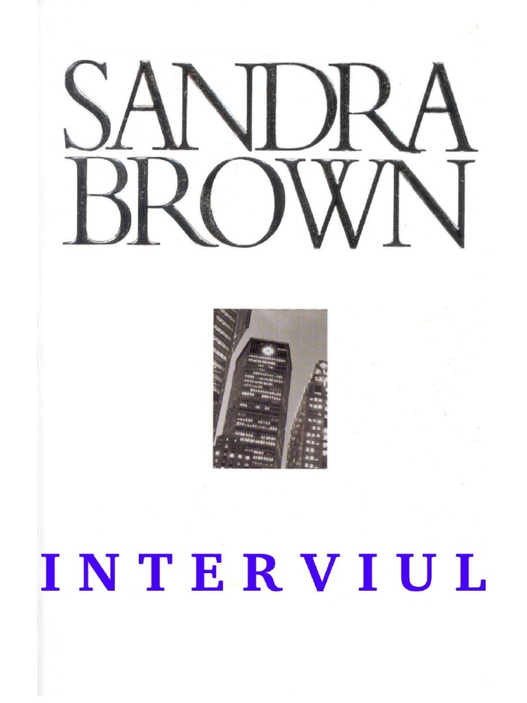 Interviul Sandra Brown | PDF