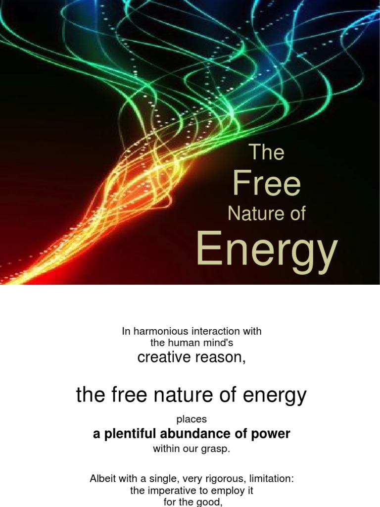 The FREE Nature of ENERGY (Learn How to TAP the Planet's Energy Fields ...