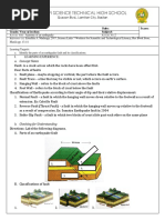 Activity 1 - Faults and Earthquakes | PDF | Tropical Cyclones | Earthquakes