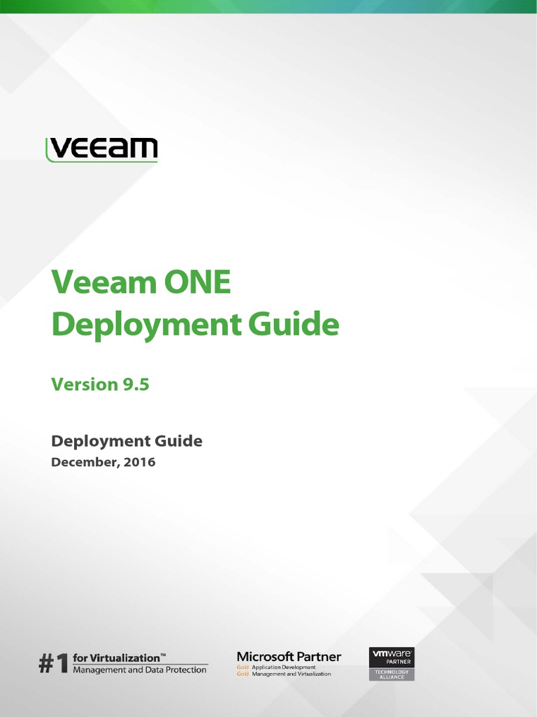 Veeam One 9 5 Deployment Guide en | PDF | Hyper V | System Software