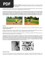 El Origen Del Kickball | PDF | Equipo deportivo | Deportes
