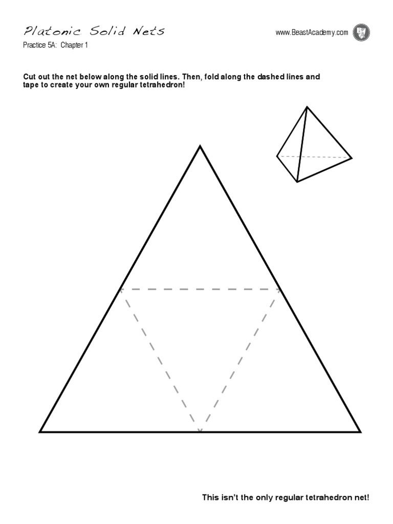 Platonic Solid Nets | PDF