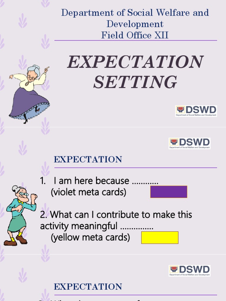 Expectation Setting | PDF