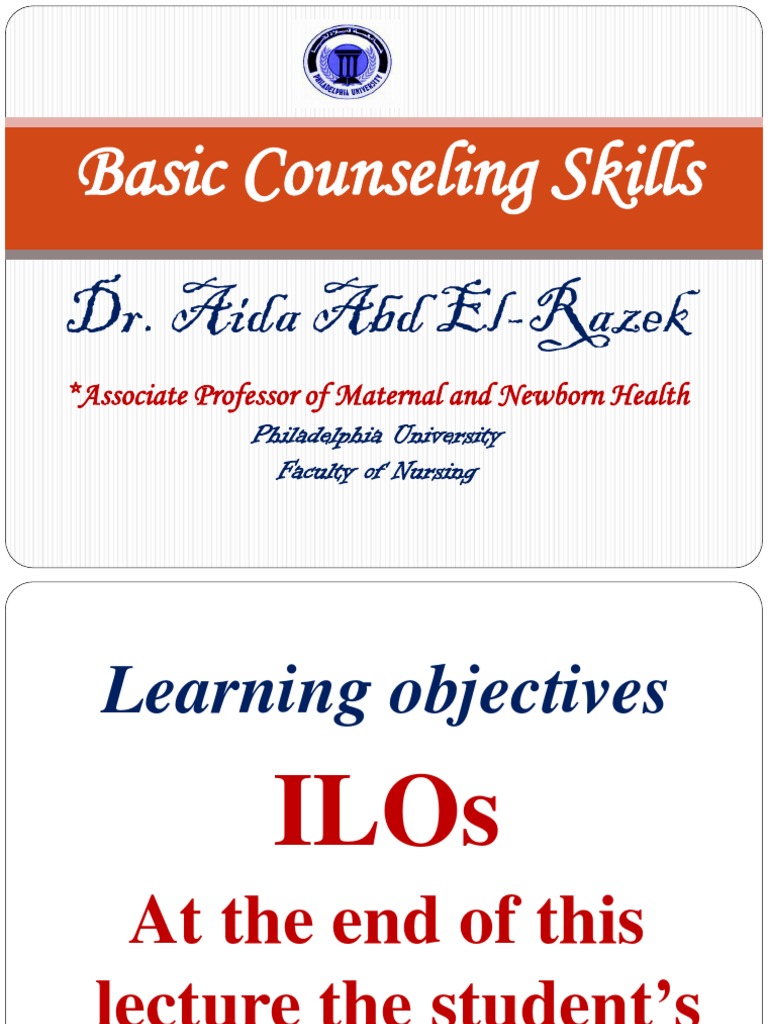 Basic Counseling Skills | PDF | Interpersonal Relationships | Psychotherapy