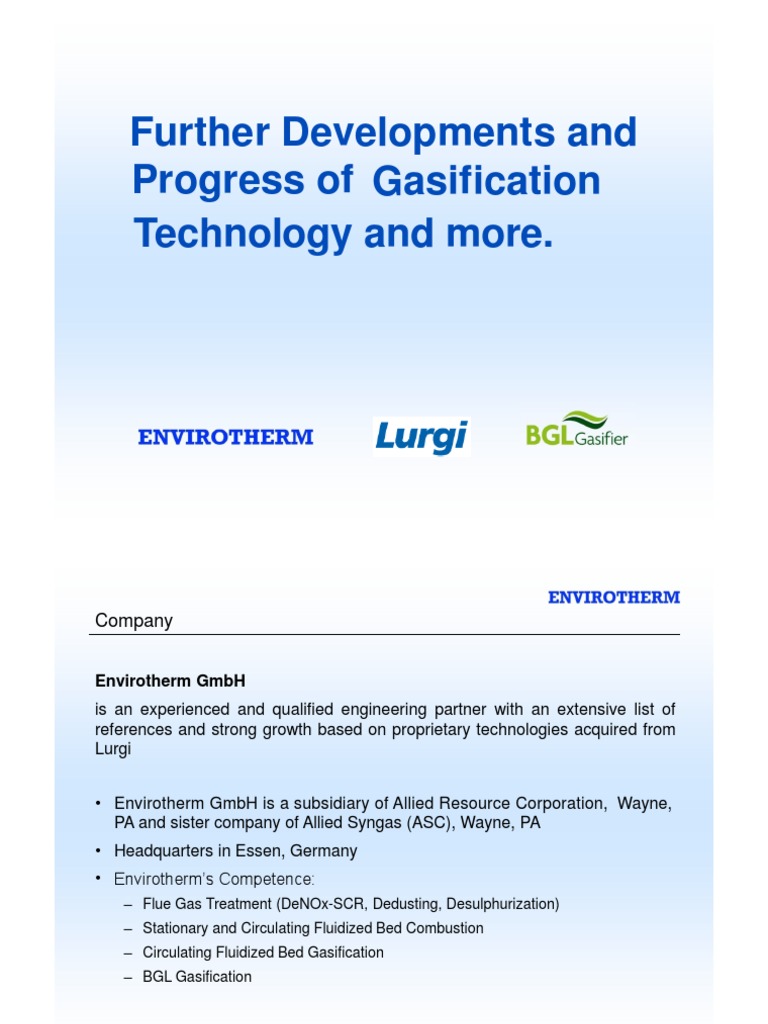 Coal Gasifier Processes | PDF | Gasification | Coal