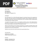 PTC Invitation Letter | PDF