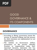 Principles of Good Governance | PDF | Good Governance | Governance