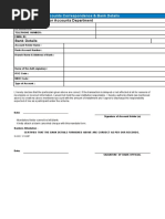 Bank Mandate Form | PDF