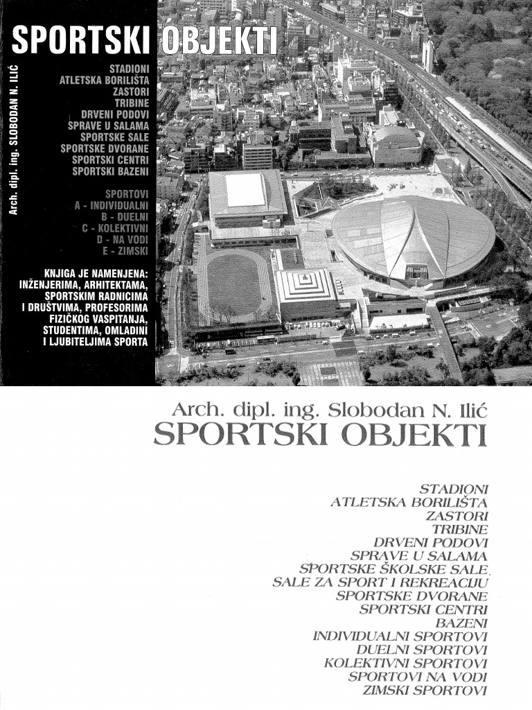 Slobodan Ilic SPORTSKI Objekti | PDF