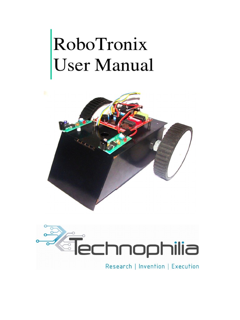 Robotronix PDF | PDF | Infrared | Switch