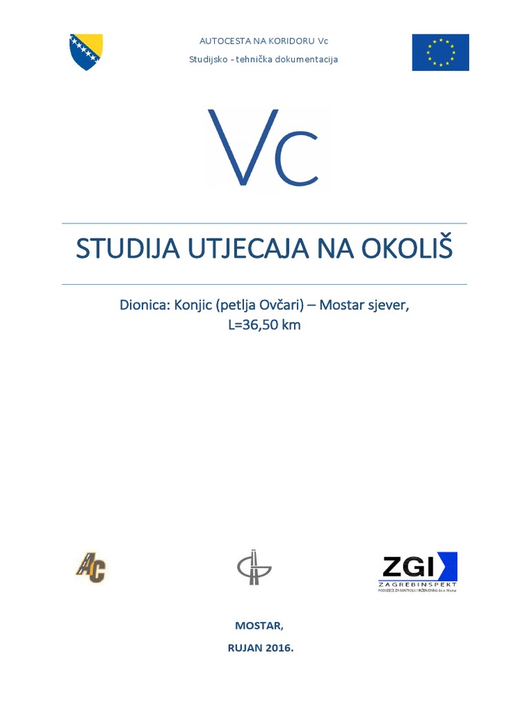 Studija o Utjecaju Na Okolis - HR | PDF