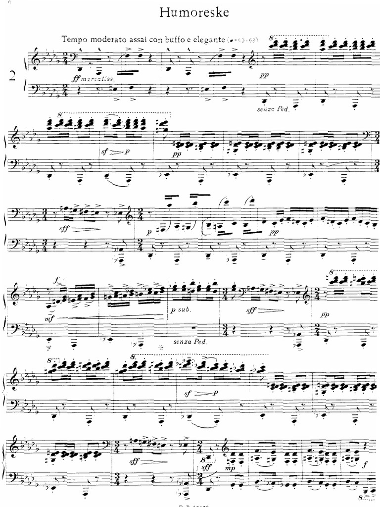 Shchedrin - Humoresque | PDF