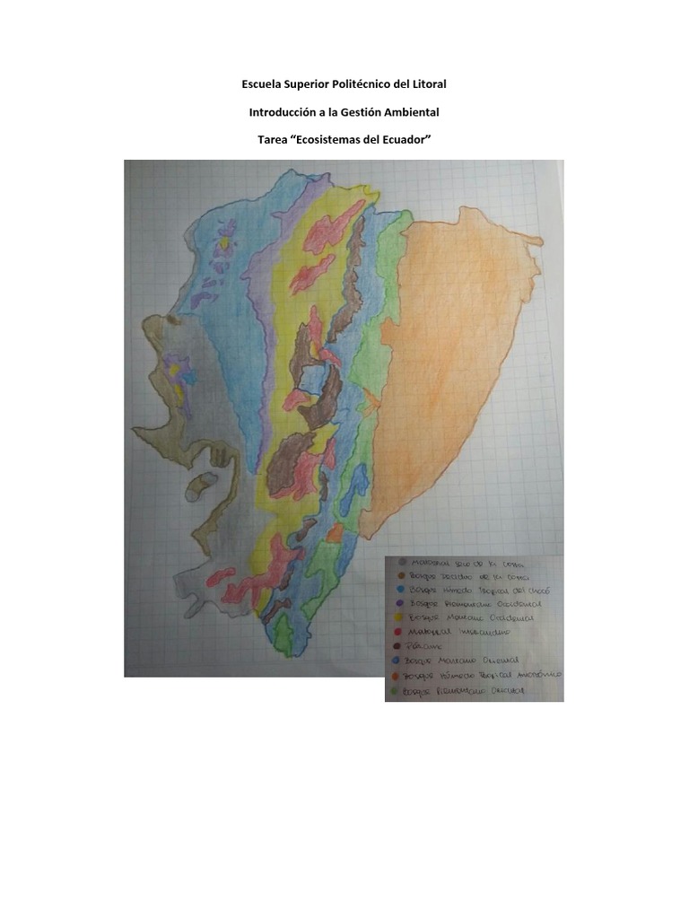 Ecosistemas Del Ecuador | PDF | Ecuador | Organismos
