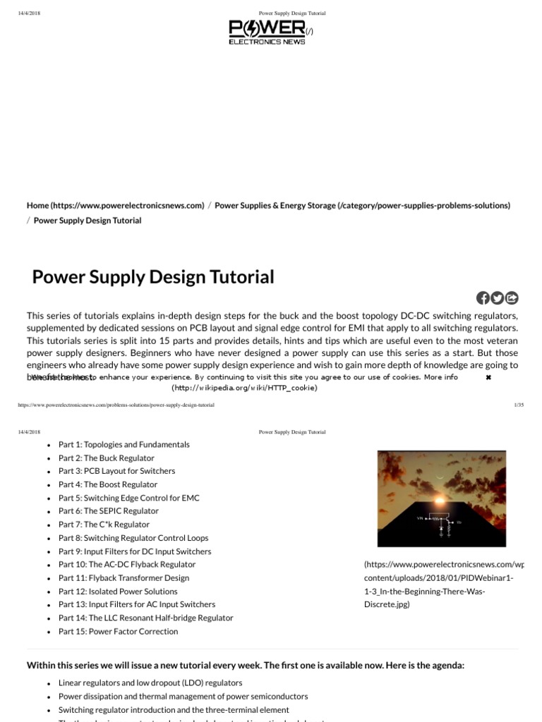 01 - Power Supply Design Tutorial PDF | PDF | Power Supply | Bipolar ...