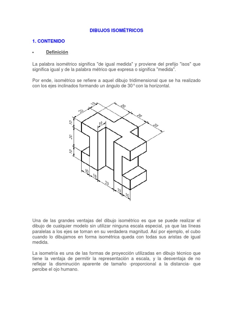 Isometricos | PDF | Geometría | Espacio