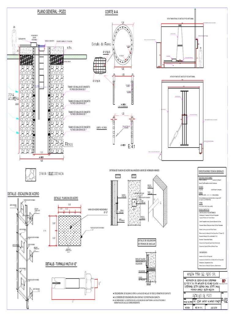 Plano de Pozo PDF | PDF