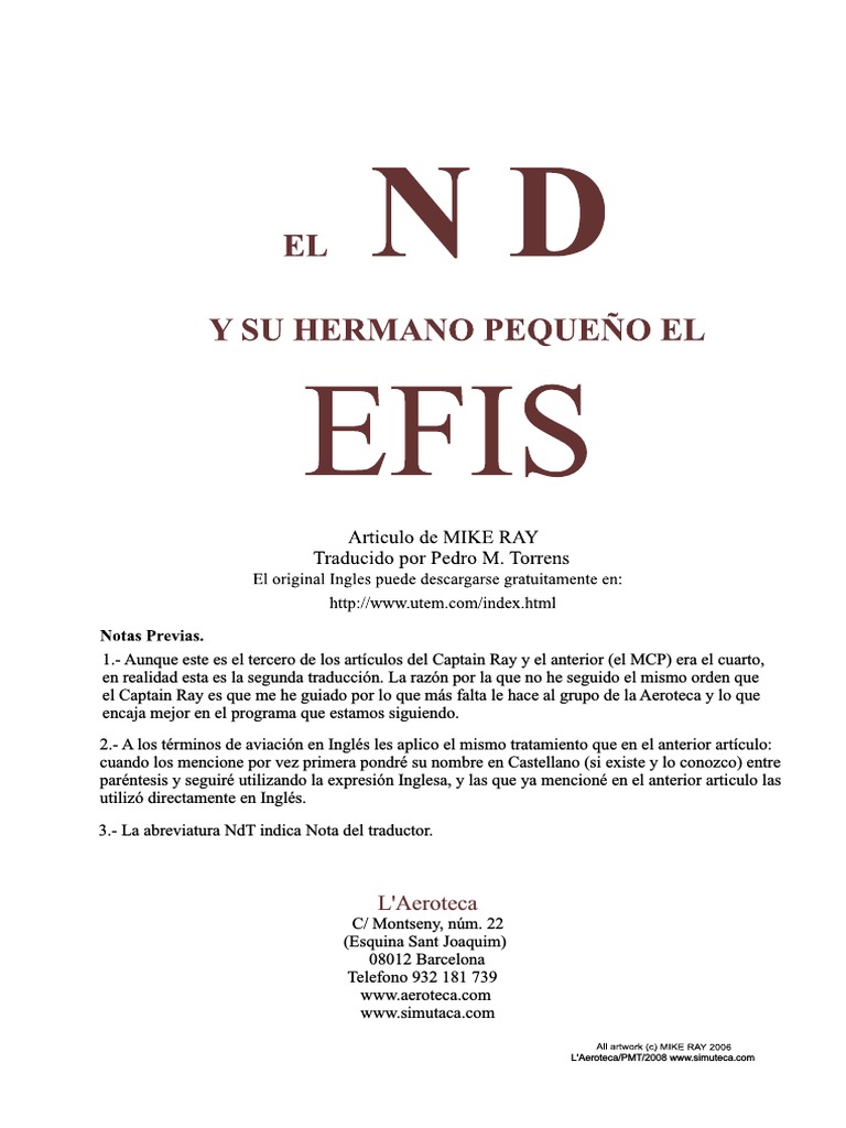 Articulo 3 ND-EFIS | PDF | Aviación | Ingeniería Aeroespacial