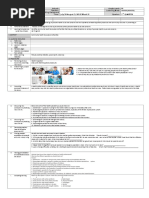 Cot-Health 6 q3 Lesson Plan | PDF | Literacy | Cognition