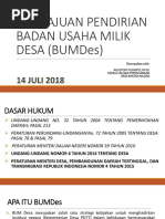 Contoh Program Kerja BUMDesa | PDF