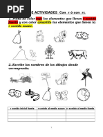 Sopa de Letras "R" y "RR" | PDF | Artes del Lenguaje y Comunicación