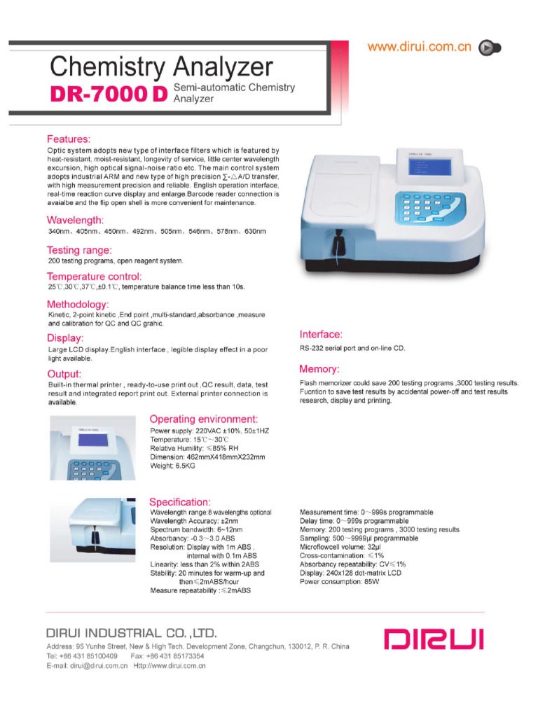 DR 7000D | PDF