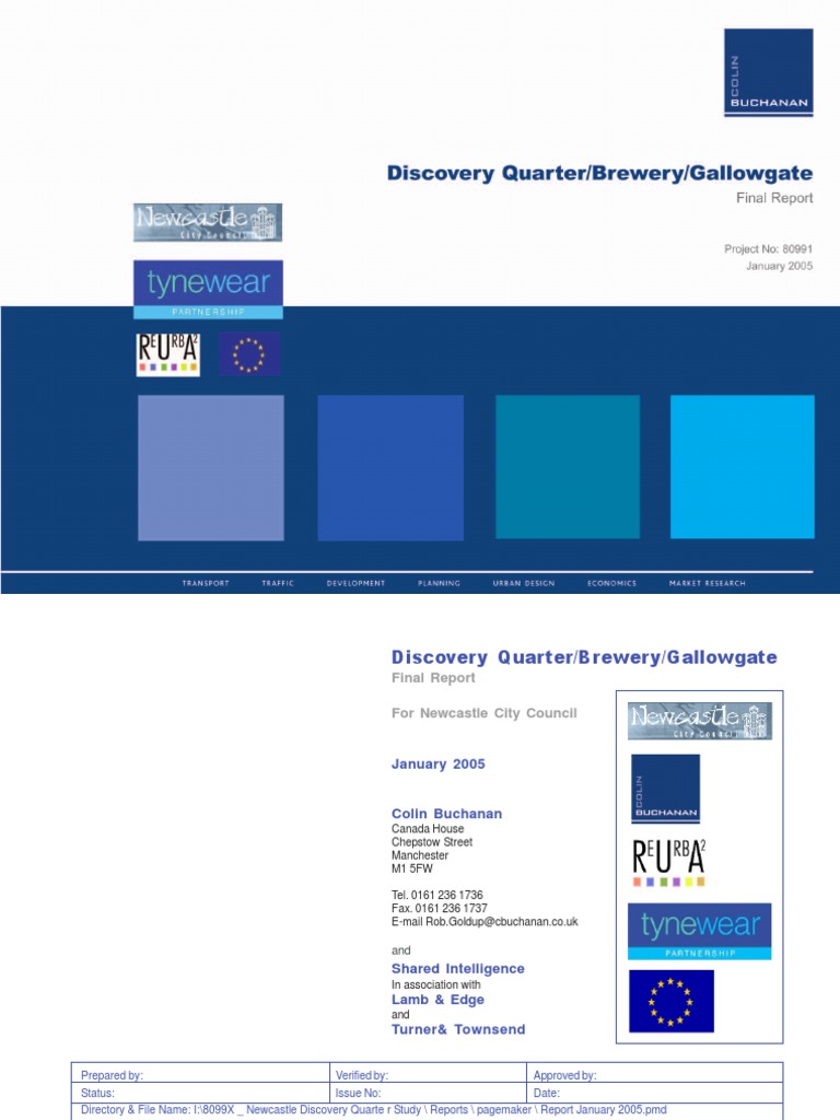 Discovery Quarter Brewery Gallow Gate Masterplan | PDF | Urban Renewal ...