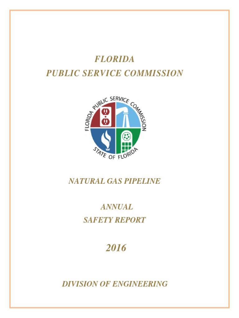 2016natural Gas Pipeline Annual Safety Report | PDF | Pipeline ...